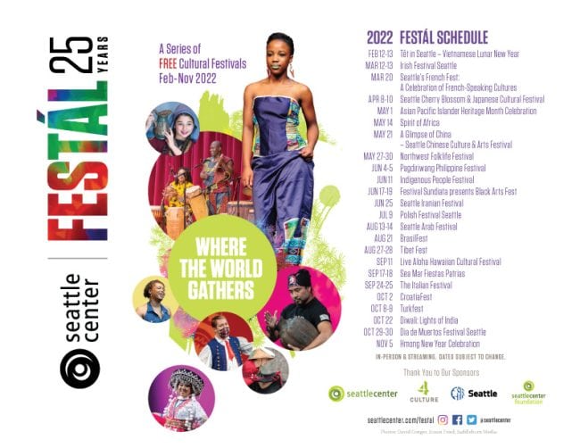 Free "Festál" ethnic festivals at Seattle Center - Greater Seattle on ...