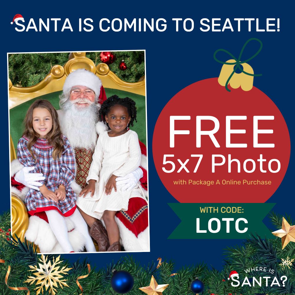 "Where is Santa" photo experiences in the Seattle-Tacoma metro area ...