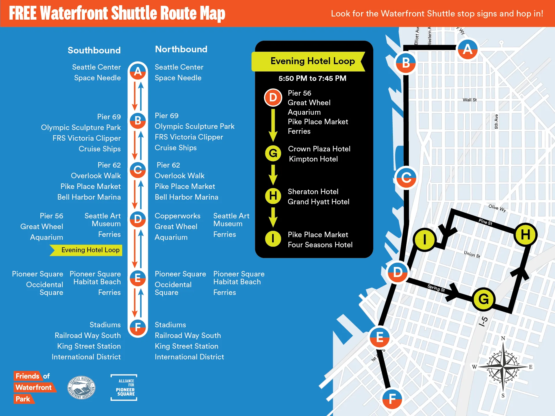 Free Waterfront Shuttle all summer in downtown Seattle ...